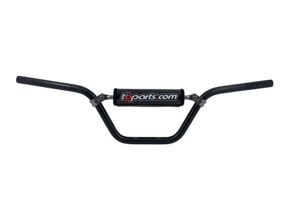 TBparts CRF50 Handlebar, Black – 7/8th 6″ rise | Tacticalmindz.com