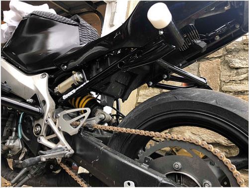 Cock's 1999-2006 Honda F4i Steel Subframe | Tacticalmindz.com