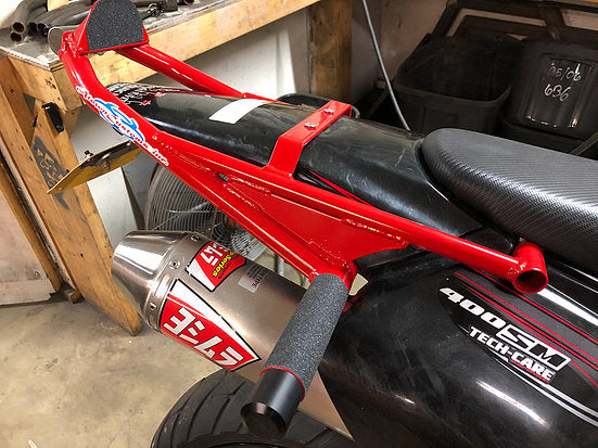 Custom subframe for stunting drz400sm | SuperMoto Junkie